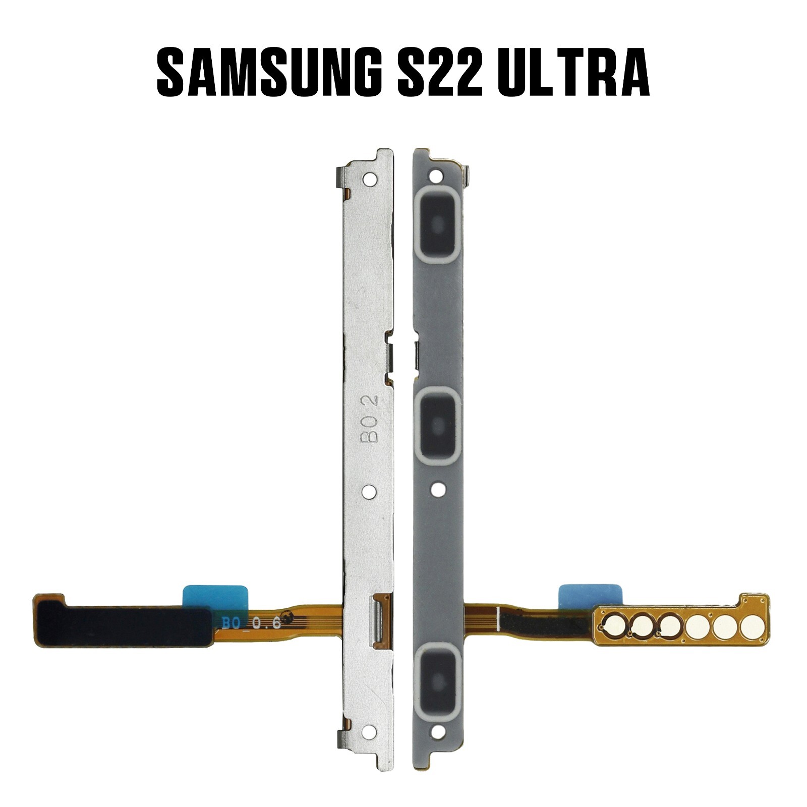 Power Volume Button Flex Cable Ribbon For Samsung Galaxy S22 S22+ S22 ...