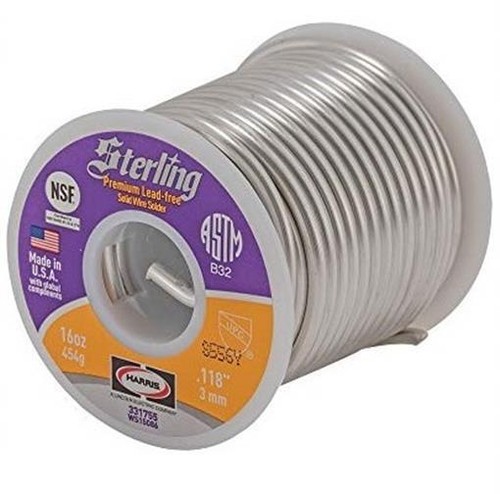 Harris Sterling Solid Wire Solder Lead-Free Premium Quality WS15086 ...