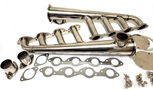 Big Block Chevy Lake Style Headers Stainless Lakester BBC 396 454 502 ...