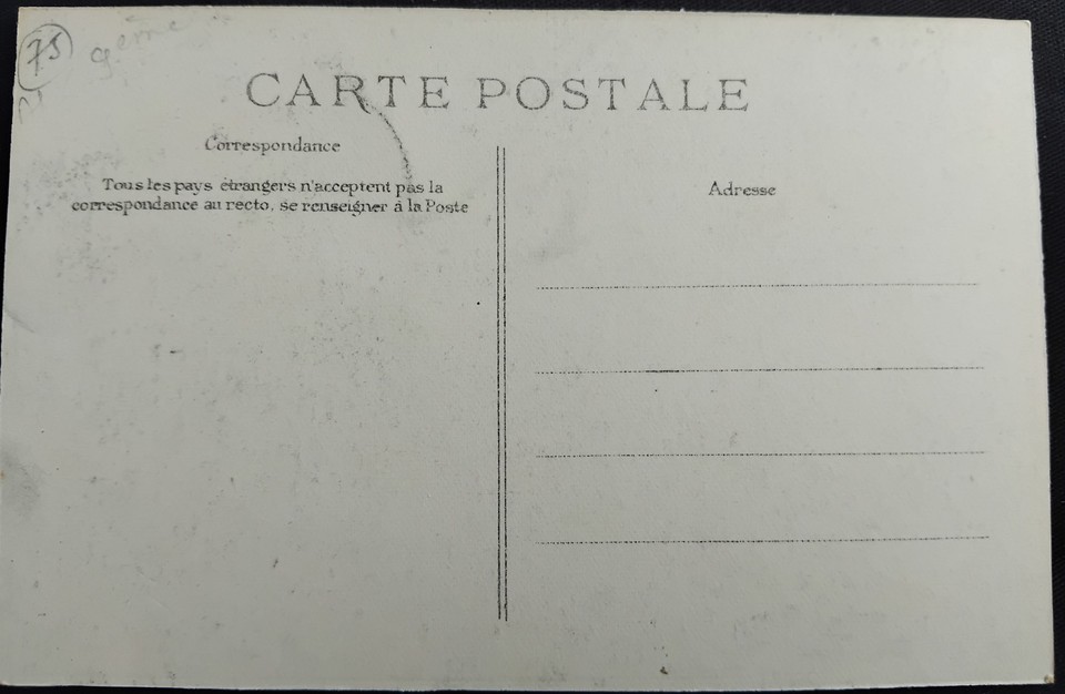 N° 28 PARIS INONDATIONS DE 1910 EFFONDREMENT COUR DU HAVRE Non Ecrite ...