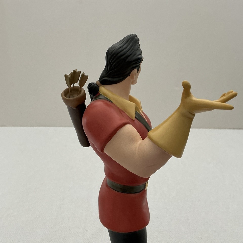 WDCC Beauty And The Beast’s Gaston “Village Heartthrob” Signed w/ Pin ...