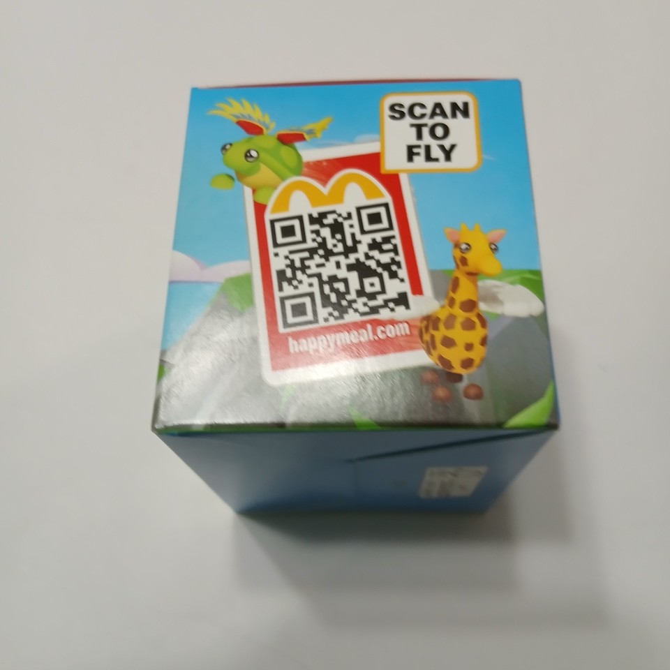 2025 Mcdonald's Adopt Me Flying Giraffe Canada Exclusive New Happy Meal ...