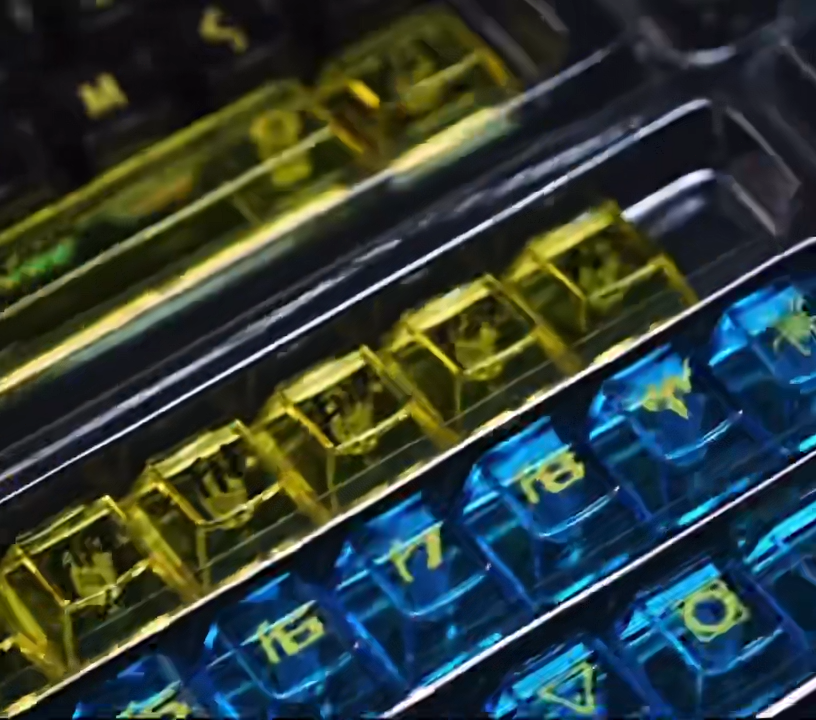 Cyberpunk Keycaps Set PBT 172 keys The Lamp Edition For MX Mechanical ...