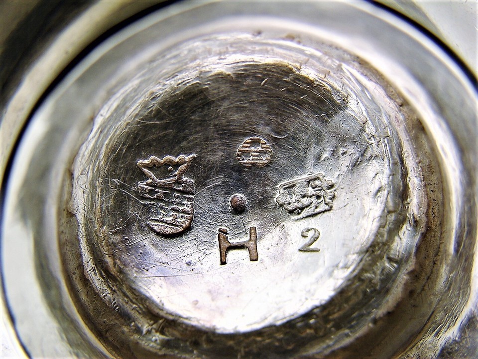 Swedish Solid Silver Brandy Taster Johan Soderdahl Soderkoping Date ...