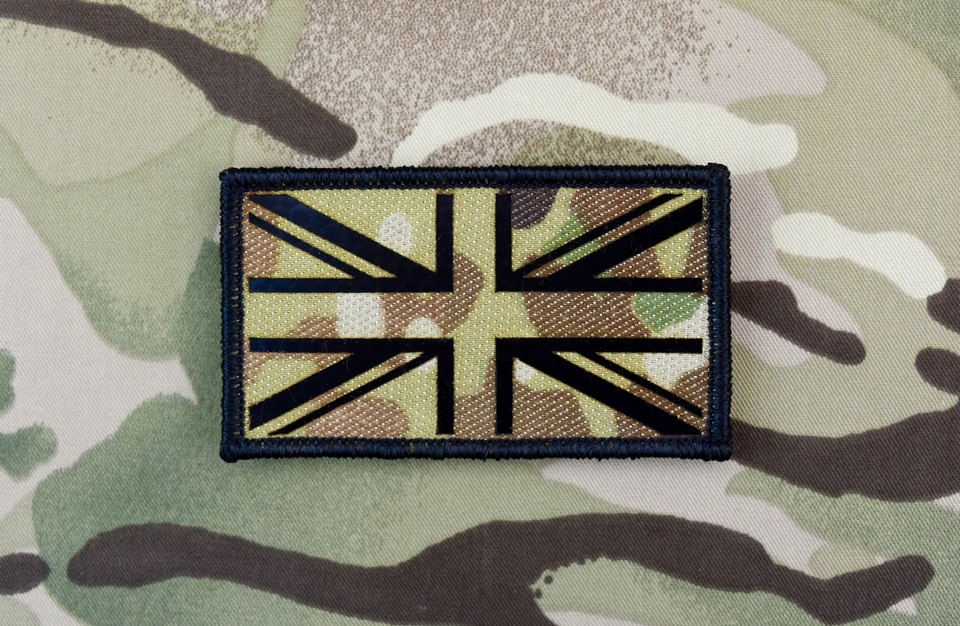 Infrared Multicam UK Flag Uniform Patch UKSF SAS SBS SRR SFSG IR SOB ...