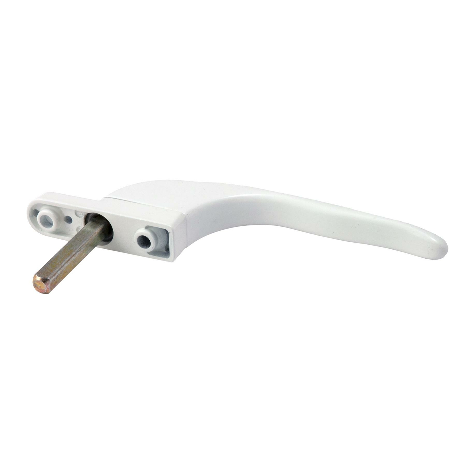 UPVC Window Handle White Inline Espag Universal Non Locking 40mm ...