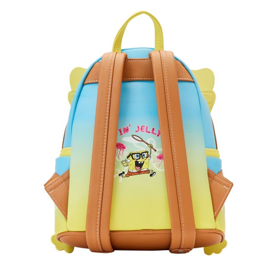 Loungefly SpongeBob SquarePants - Spongebob With Glasses Mini Backpack ...