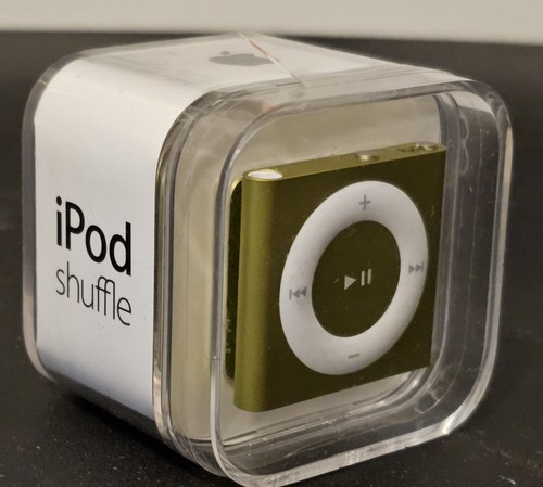 NEW IN BOX Apple iPod Shuffle Yellow 4th Generation 2GB (latest model ...