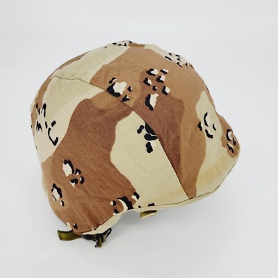 USGI 6-Color Desert Camouflage PASGT Helmet Cover Medium/Large DLA ...