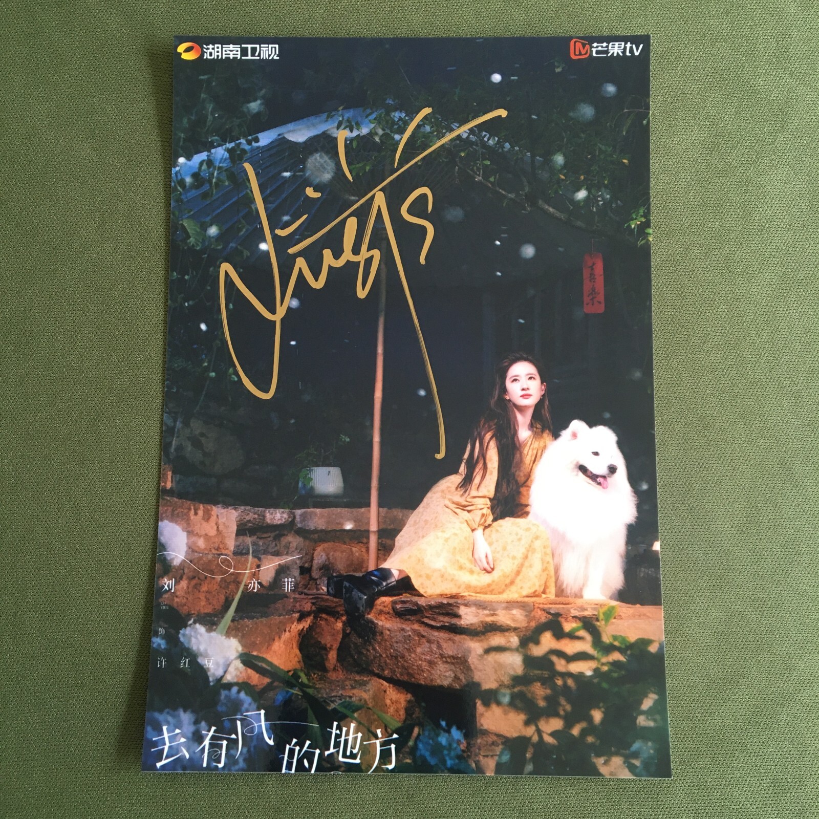 Meet Yourself Crystal Liu Yi Fei Li Xian Autographed Signed Photo 4*6 ...