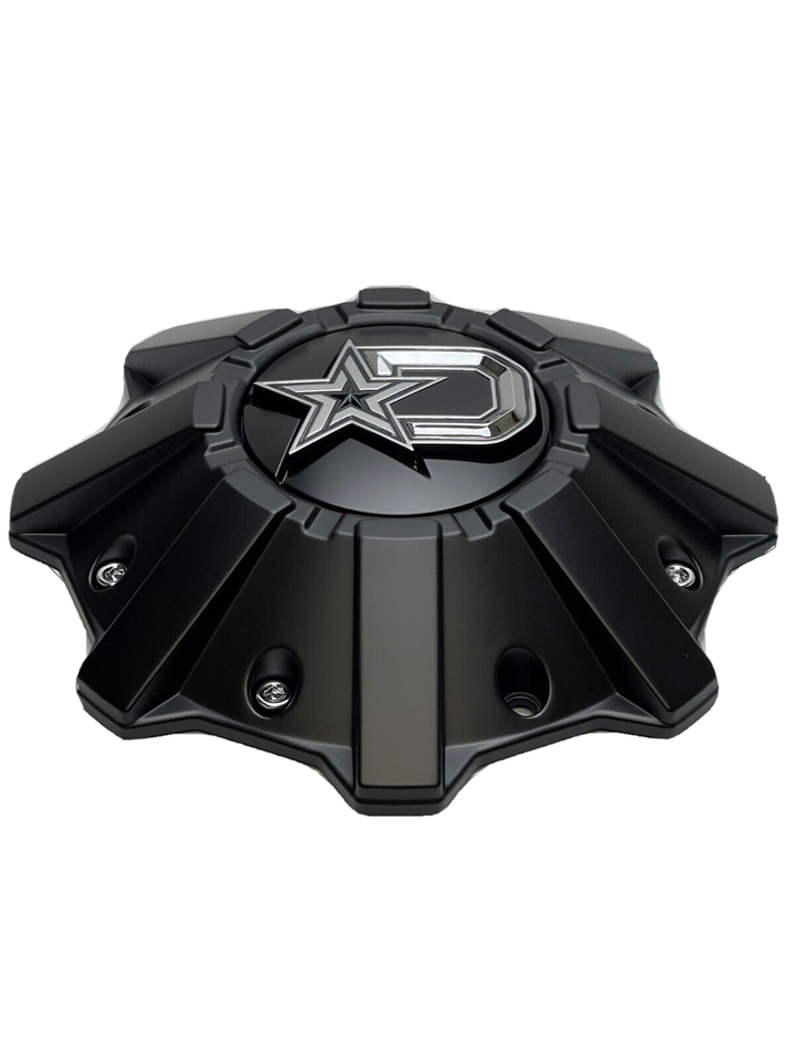 Dropstars Matte Black Wheel Center Cap 6056B212 S1209-08 6056K84-DS ...