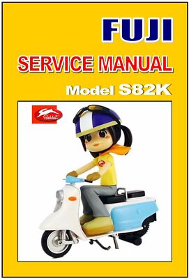 FUJI Workshop Manual Rabbit Junior S82K 1958 1959 1960 1961 1962 ...