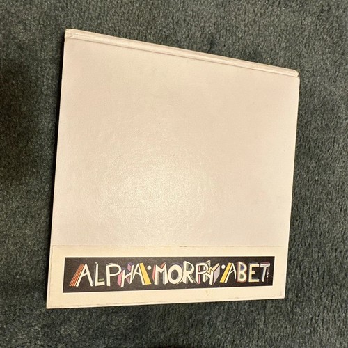 "ALPHA-MORPH-ABET" by Jay Palefsky 1999 Hardcover DJ Alphabet Cool Artwork Book | eBay