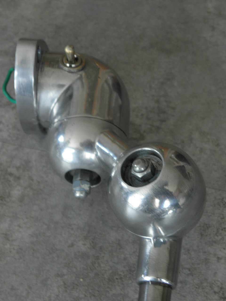 lamp wall Machinist light desk sconce arms articulating Machine age ...
