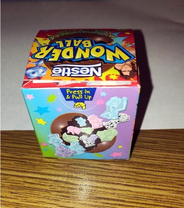 Disney's- Nestle's Chocolate Wonder Ball & Toy - (Box Only) - 1990's | eBay