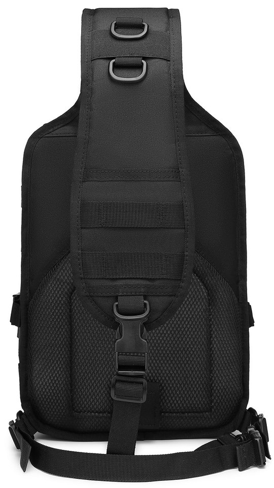Tactical Crossbody Backpack Large Sling Pack With Holster Shoulder Bag ...