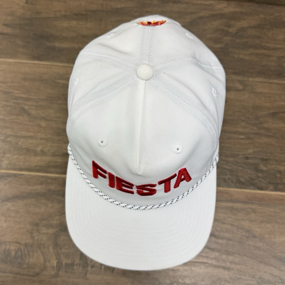 Swannies Fiesta Bowl Golf Hat White SnapBack Adjustable Rope Cap | eBay