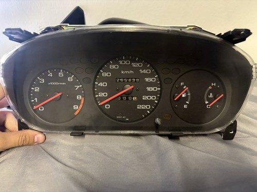 1996-2000 Honda Civic EK4 VTI Gauge Cluster 9,000 RPM TACHOMETER! RED ...