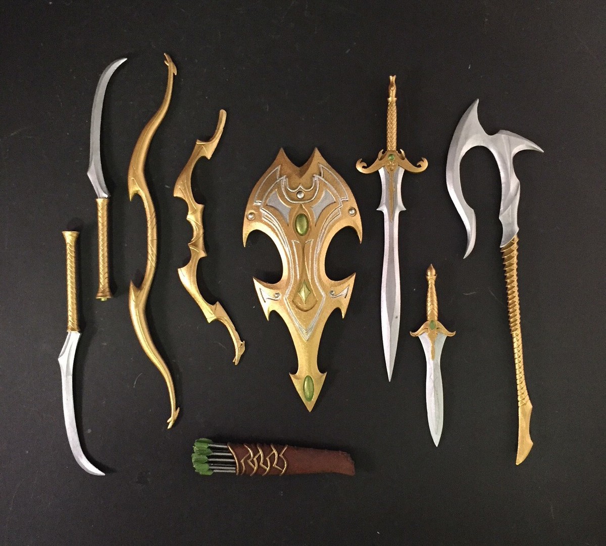 Elf Weapons Fantasy Art