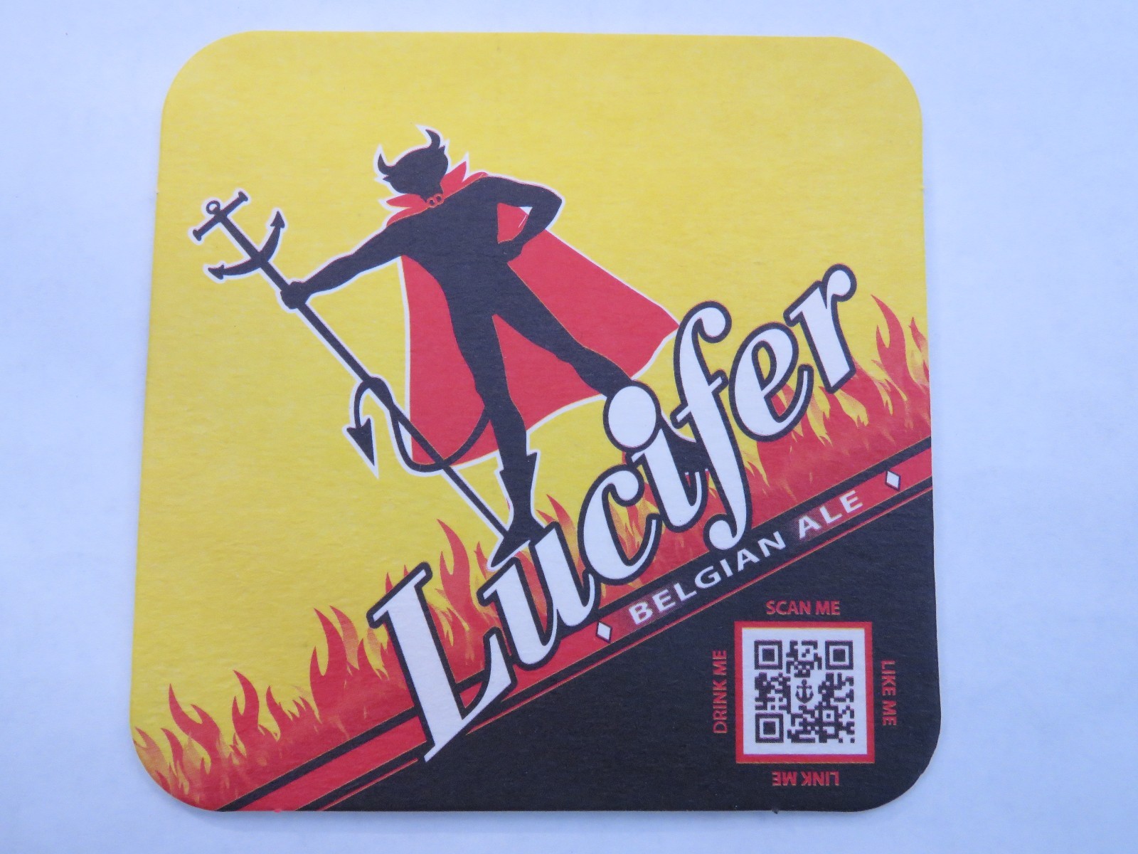 Bier Brewery Untersetzer ~ Brouwerij Het Anker Lucifer Blass ~ Mechelen ...