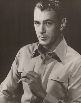 Gary Cooper (1970s) Handsome Hollywood Actor - Stunning Portrait Photo ...