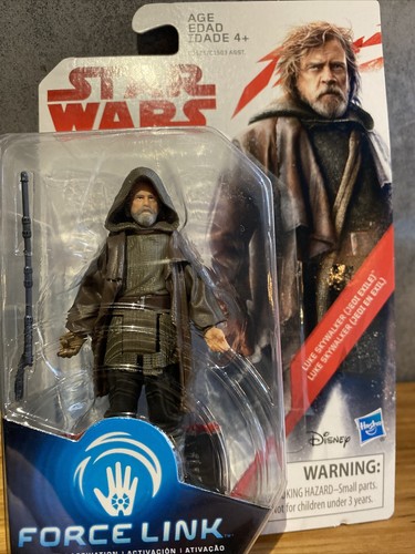 Star Wars Force Link Luke Skywalker Jedi Exile 3.75in Action Figure ...