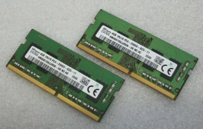 SK Hynix 8GB (2X4GB) 1Rx16 PC4-2666V DDR4 Laptop Memory Ram ...