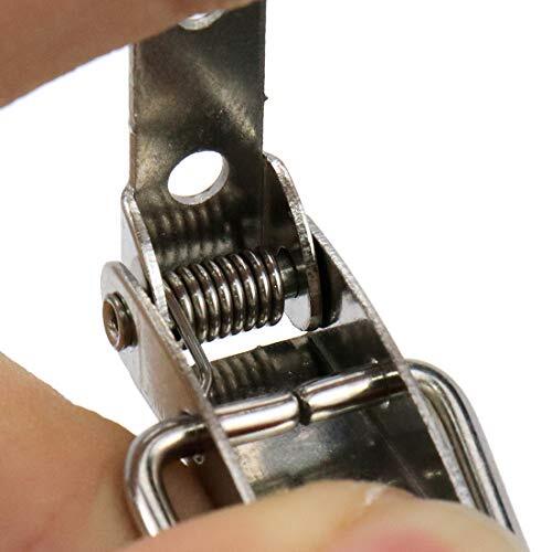 10 Pack Spring Loaded Buckle Latch Toggle Hasp Lock for Wooden Case ...