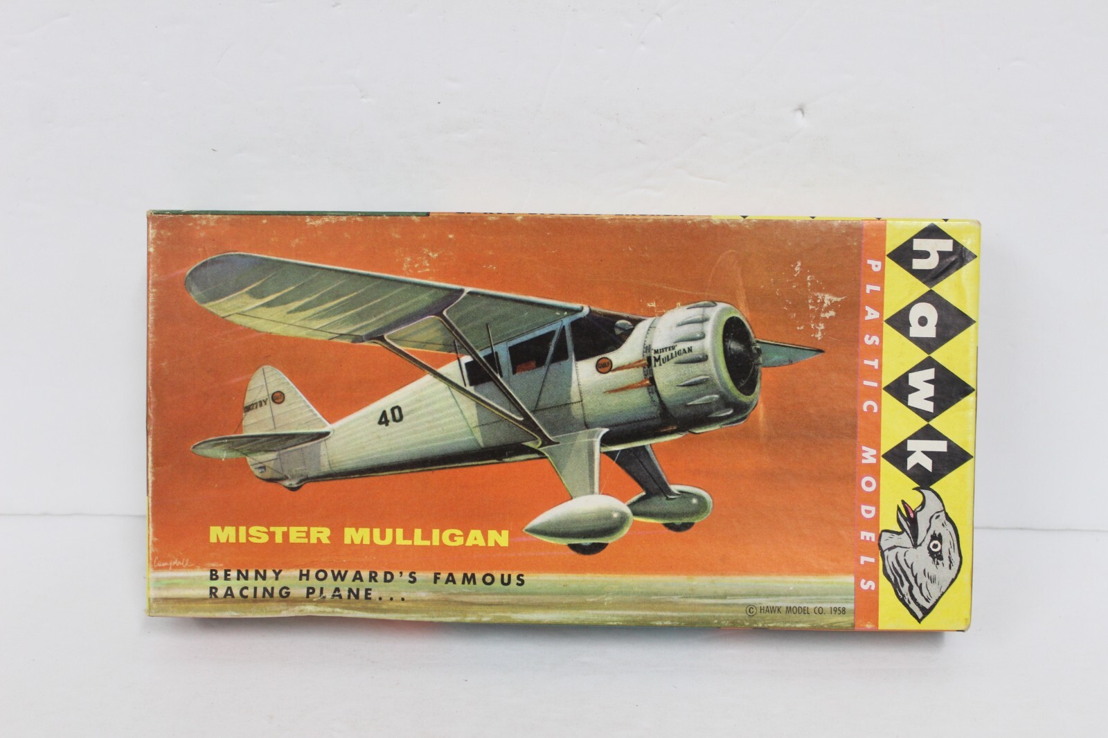 HAWK 1/48 SCALE MISTER MULLIGAN KIT# 619-50 (1958) HOWARD DGA-6 RACING ...