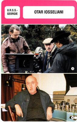 FICHE CINEMA / CARTE / CARD : OTAR IOSSELIANI (Biographie/Filmographie ...