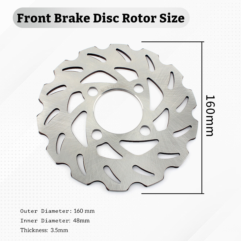 Front Brake Disc Rotor for Yamaha Banshee 350 Raptor 660R 700 700R ...