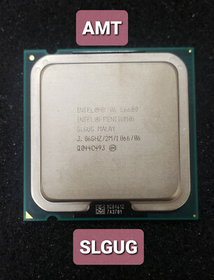 SLGUG Intel Pentium Dual-Core E6600 CPU CPU 3.06GHz 2M Socket LGA 775 ...