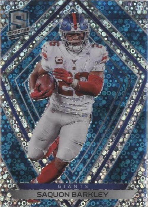 2020 Panini Spectra - Saquon Barkley #87 Neon Blue /60 for sale online ...