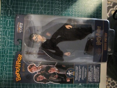 Bendyfigs Harry Potter 7" Action Figure with Display Stand Noble Toy ...