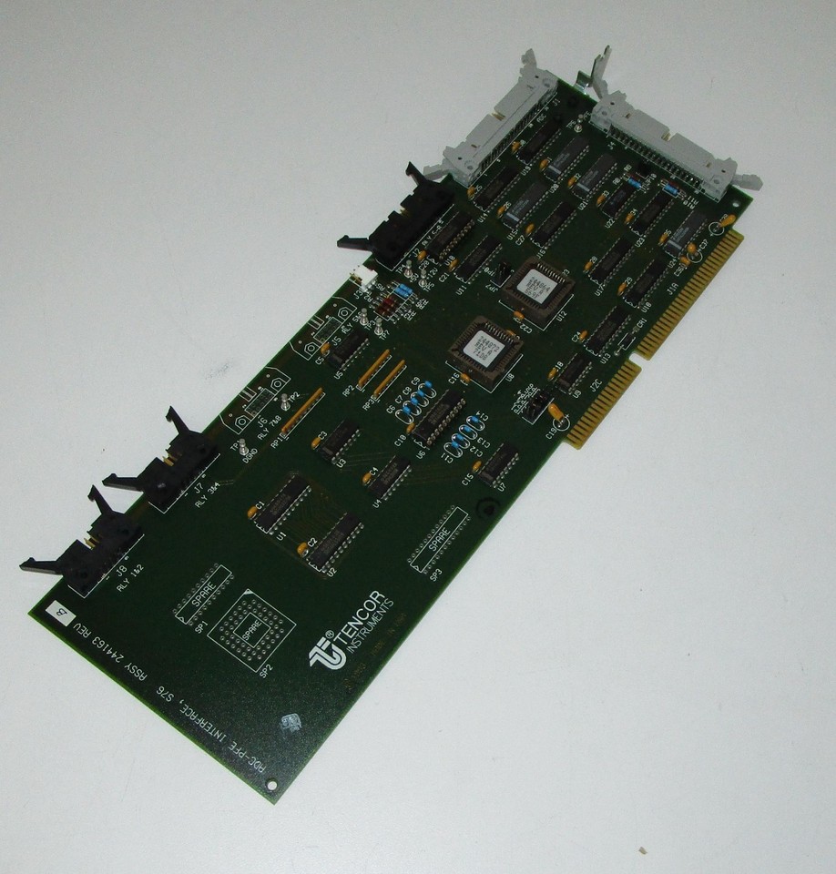 Tencor instruments ADC-PFE interface S76 assy 244163 rev.B use on ...