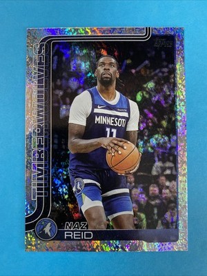 2025-26 Topps Basketball Holofoil Naz Reid #109 Timberwolves | eBay