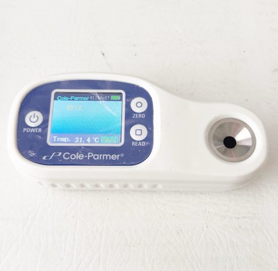 Cole-Parmer Digital Refractometer 1.3330 to 1.4100 , 0 - 32% Brix ...