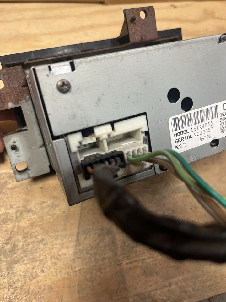 1988-1994 Chevy GMC AC Delco Radio Stereo AM/Mono Vintage Rare OEM 3435 ...