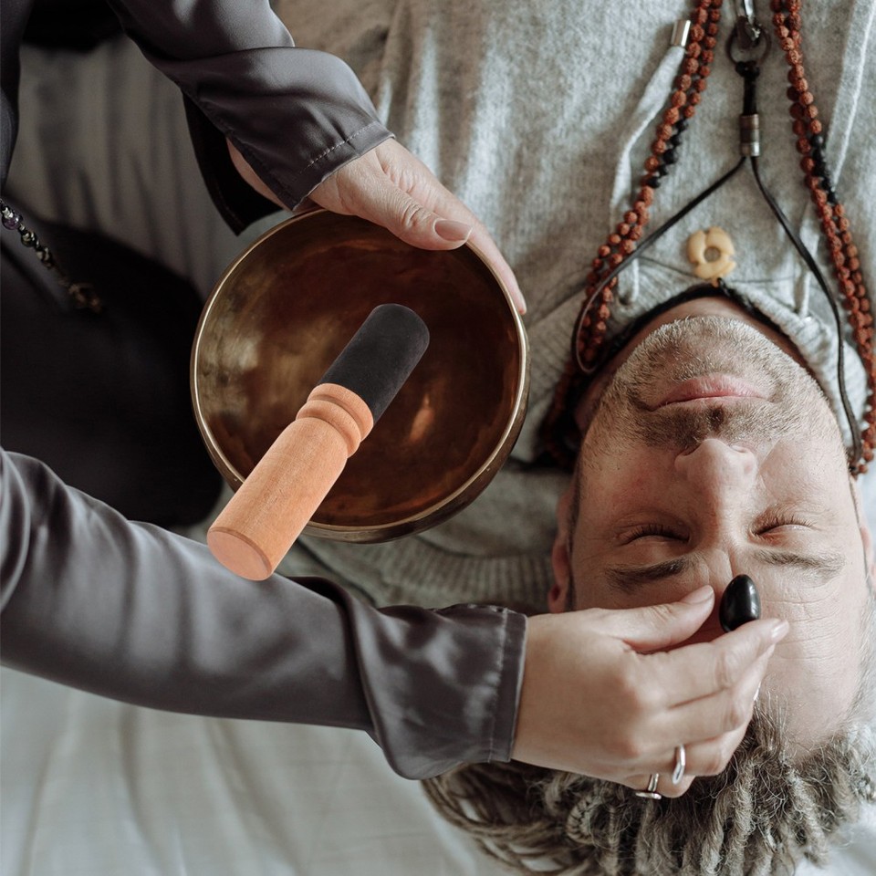 Buddha Sound Bowl Stick Singing Bowl Mallet Tibetan Buddha Sound Bowl ...