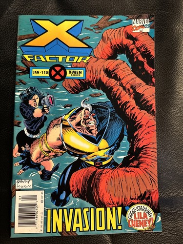 X-Men Deluxe - X-Factor #110 Marvel Comics Invasion Lila Chaney Stan ...