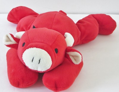 Ty 1997 16 Inches SNORT the Red Bull Stuffed Animal Plush Toy | eBay