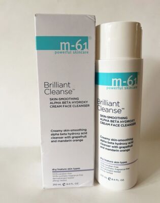 M-61 Brilliant Cleanse Skin Smoothing Alpha Beta Hydroxy Cream Face ...