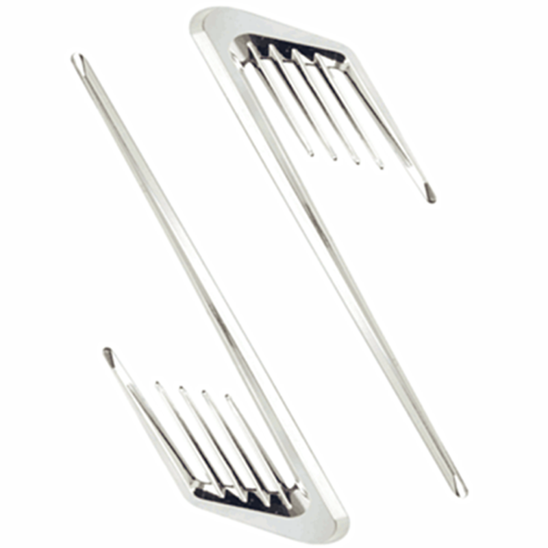 2x Chrome Euro Style Fake Decorative Hood Intake Grille Car Air Flow ...