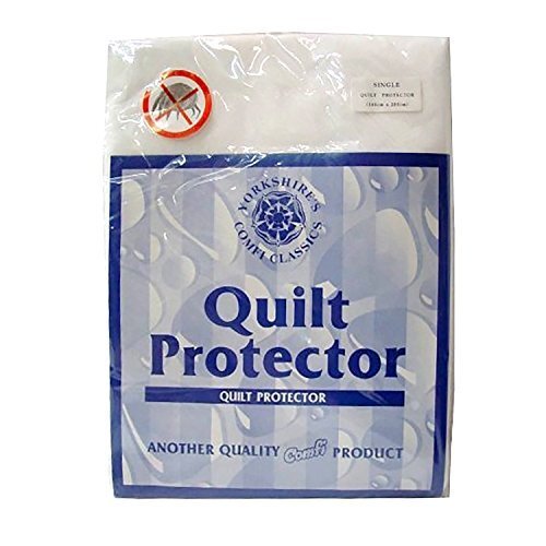 Waterproof Duvet Cover Protector Quilt Protector Hypoallergenic King ...