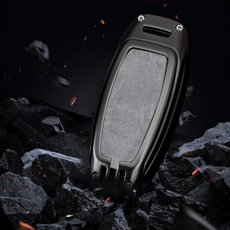 Zinc Alloy TPU Leather Car Key Case Cover For Audi A3 A6 A7 A8 S8 S3 Q8 ...