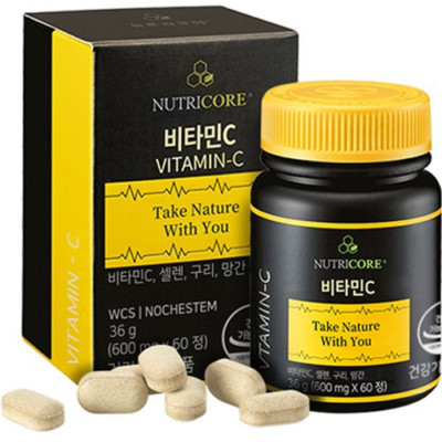 Nutricore Vitamin C, 36g (600mg x 60 tablets), 1ea | eBay
