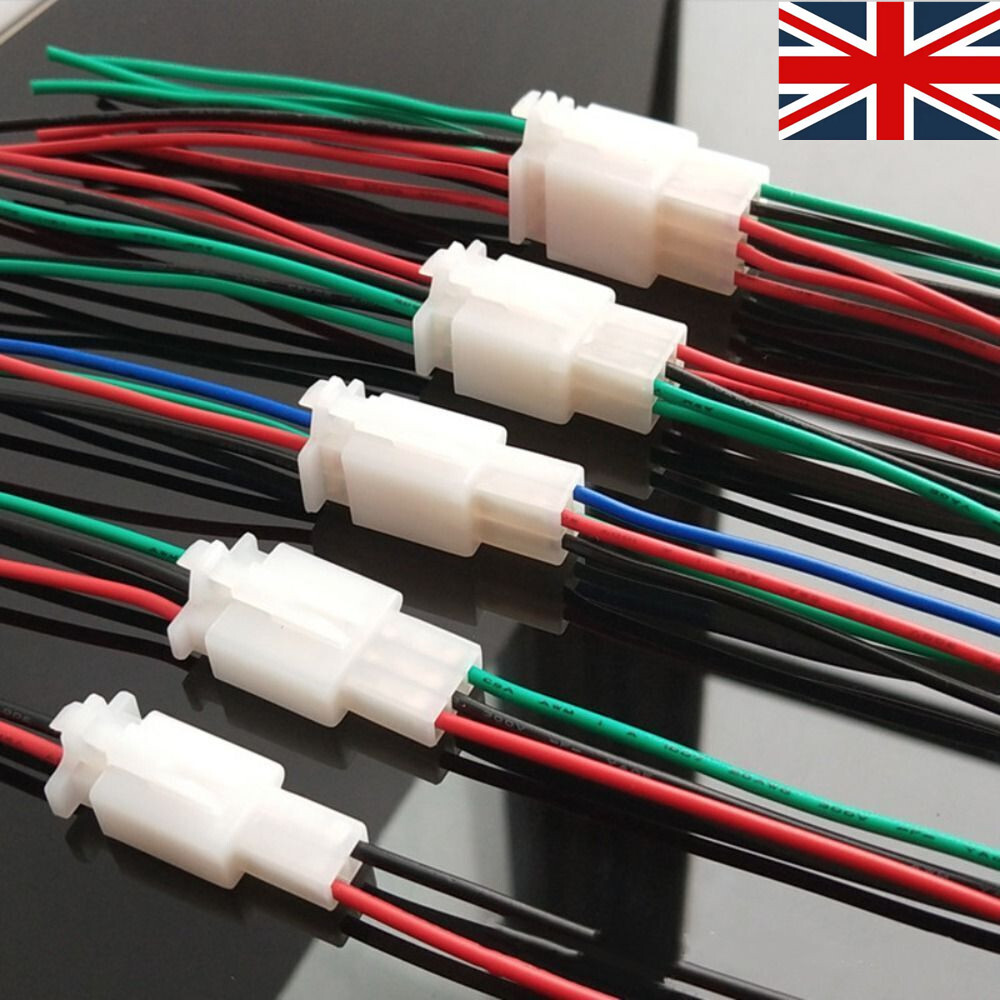 2-9 Pin Way Automotive Connector Car Motorcycle Electrical Plug Socket ...