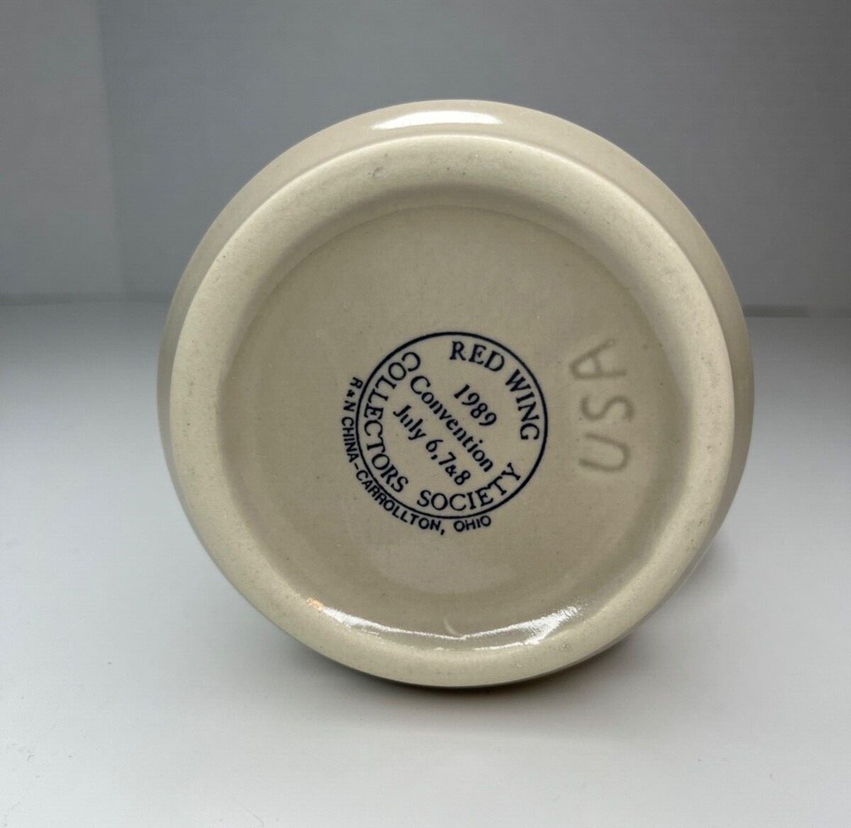 Red Wing Collectors Society 1989 Convention, Gray Line Stoneware ...