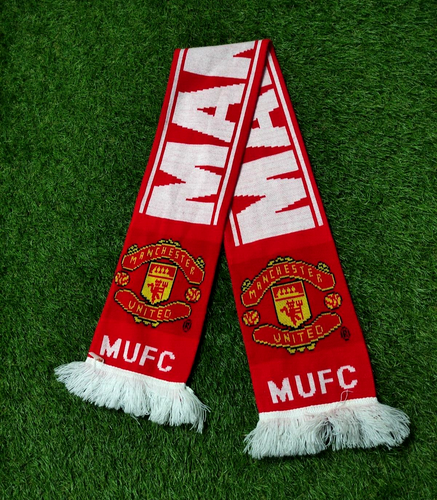 OFFICIAL MANCHESTER UNITED SCARF FOOTBALL SOCCER | eBay Australia