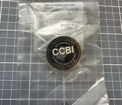 CCBI City County Bureau of Identification Tie Tack - Lapel Pin | eBay